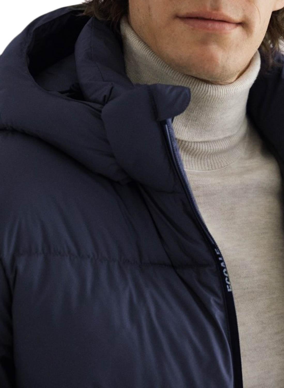 Casaca Ecoalf Bazalf Azul Marinho para Homem