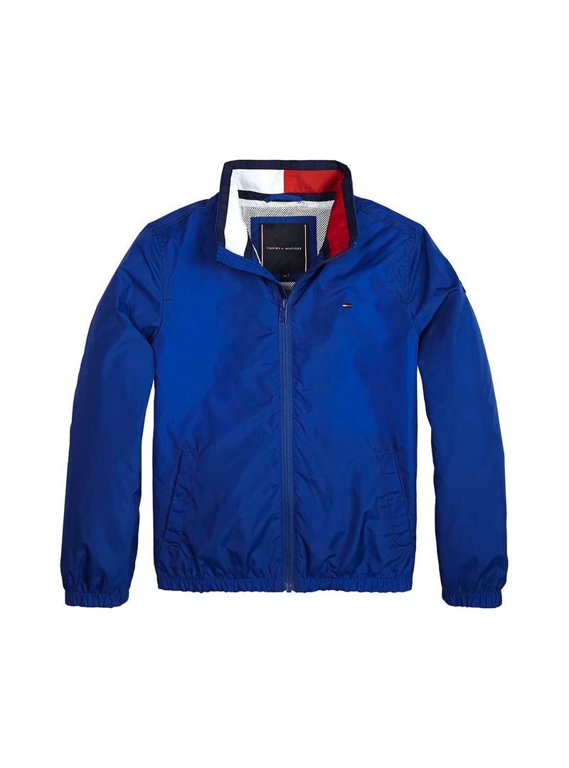 Casaca Tommy Hilfiger Essential Azul Elétrico