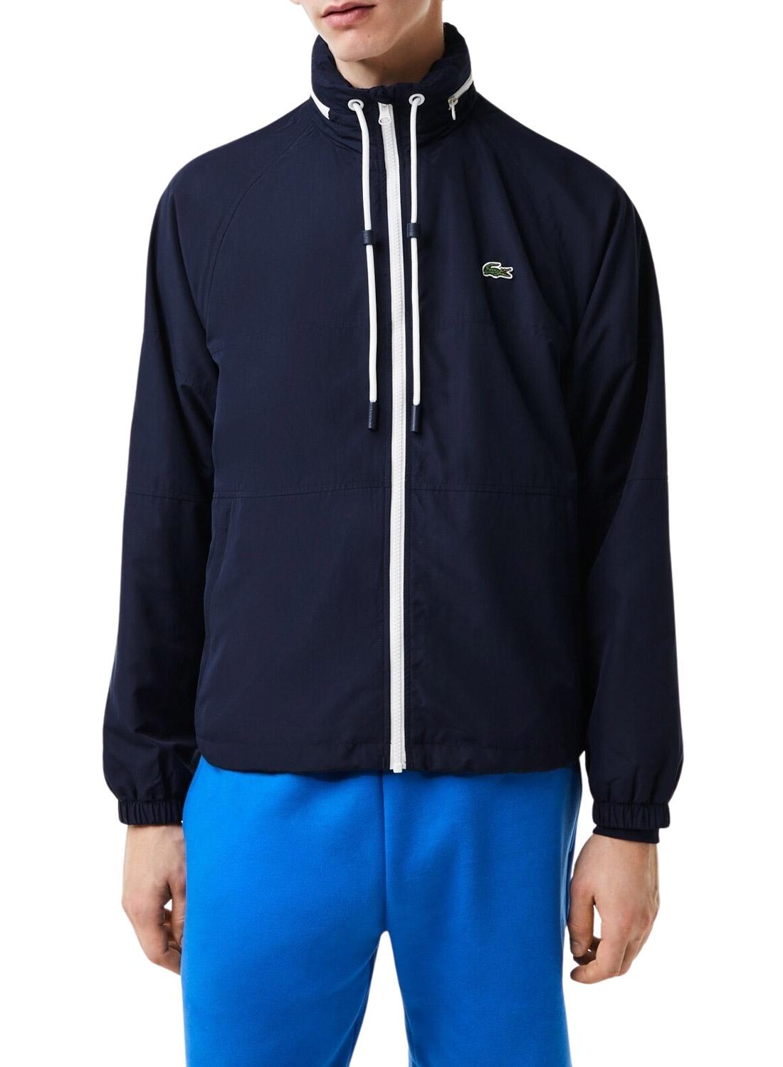 Casaca Jaqueta Lacoste Azul Marinho para Homem